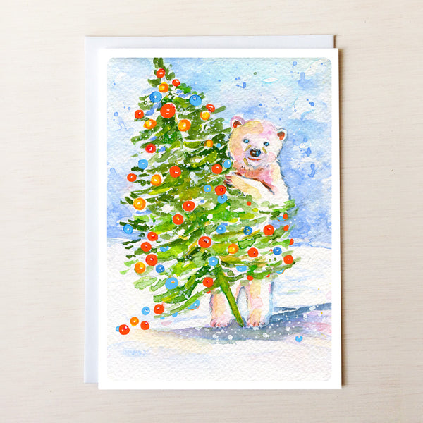 Happy Snowie - Illustrated 5x7 Greeting Card with Envelope – Bella Bocu ...